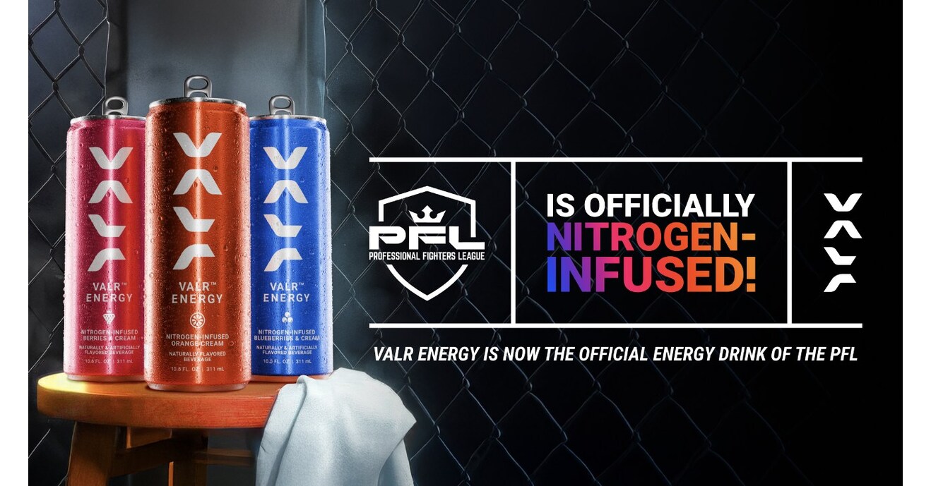 PROFESSIONAL FIGHTERS LEAGUE ANNOUNCES VALR ENERGY AS NEW ENERGY DRINK ...