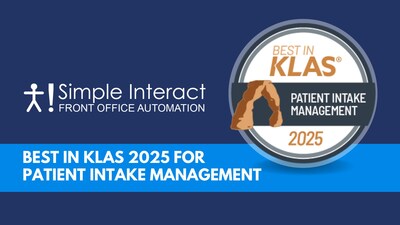 Simple Interact Wins 2025 Best in KLAS Award for Patient Intake ...