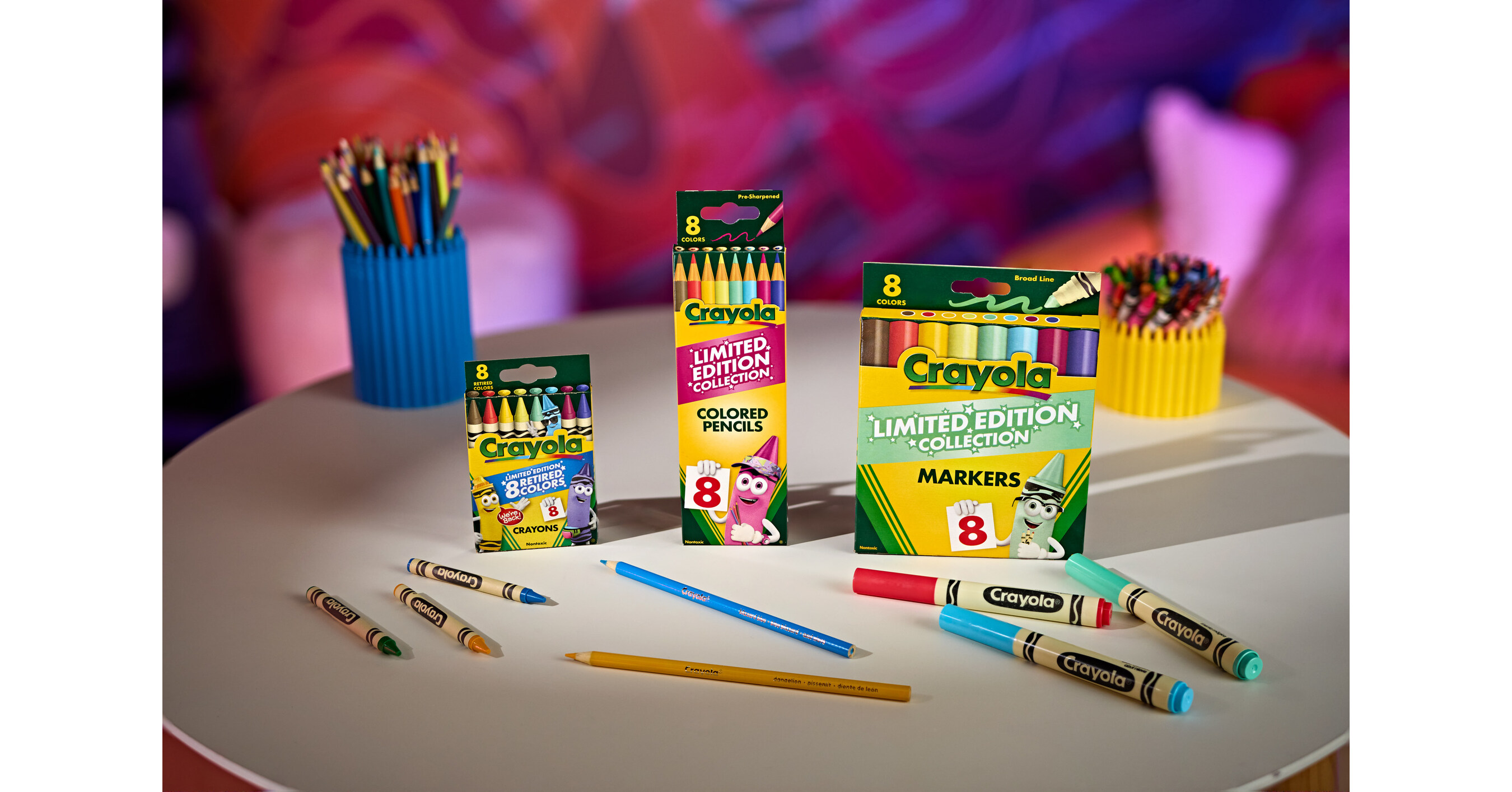 CRAYOLA BRINGS BACK RETIRED CRAYON COLOR COLLECTION FOR THE FIRST TIME ...