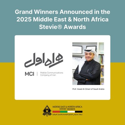 Grand Stevie® Award Winners Announced in the 2025 Middle East & North Africa Stevie® Awards