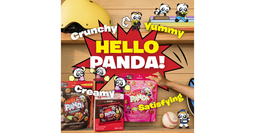 Meiji America's Panda-Monium™ Shakes Up Snack Time