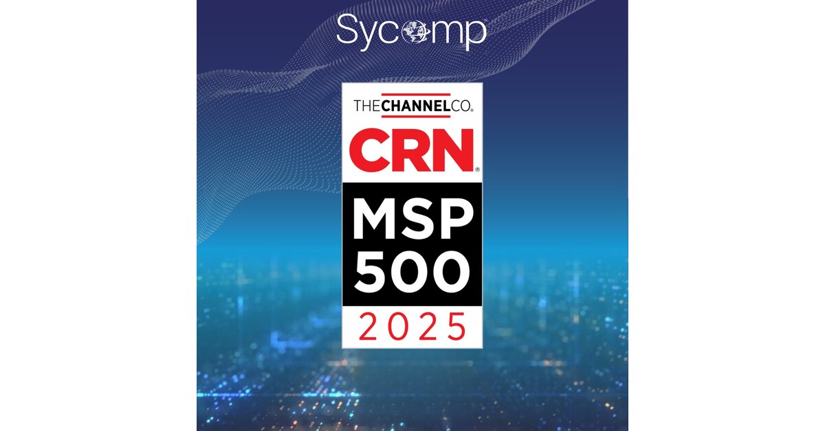 Sycomp Recognized on CRN's 2025 MSP 500 in the Elite 150 Category