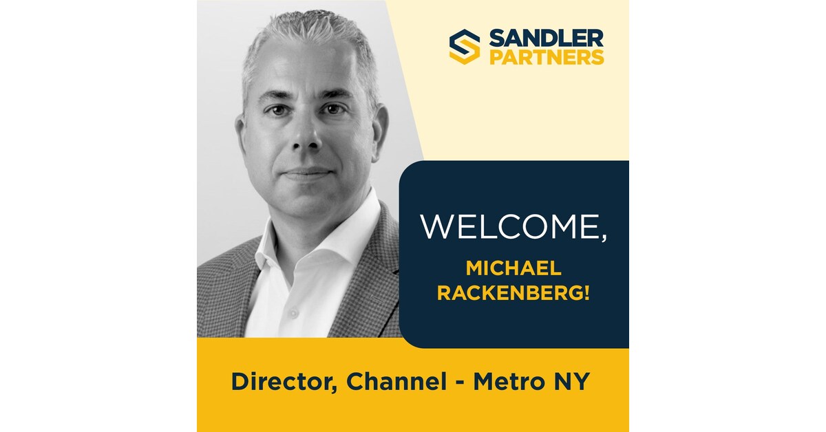 Sandler Partners Welcomes Michael Rackenberg as Director, Channel - NY ...