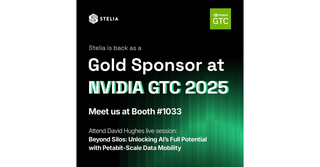 Stelia Announced as Gold Sponsor for NVIDIA GTC, Showcasing Hyperband and Leading AI Scalability ...