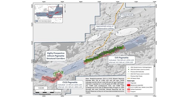 Patriot Battery Metals Commences 2025 Winter Drill Program at the ...