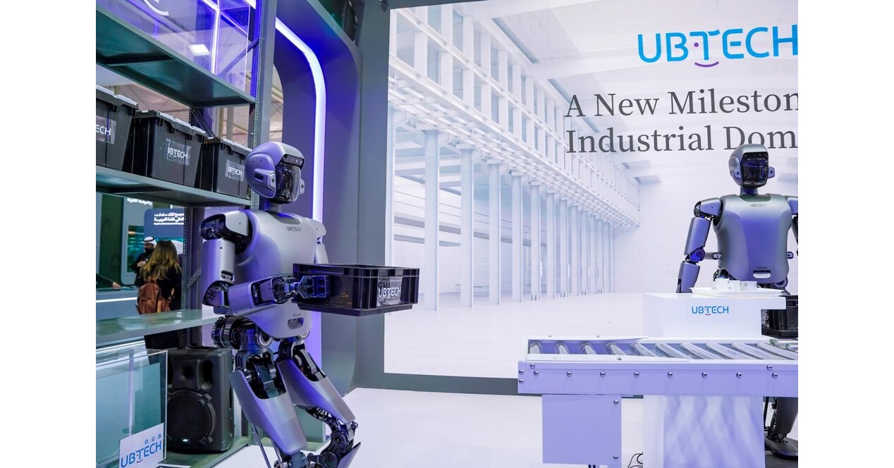 UBTECH Showcases its Latest Humanoid Robots and Solutions at LEAP 2025