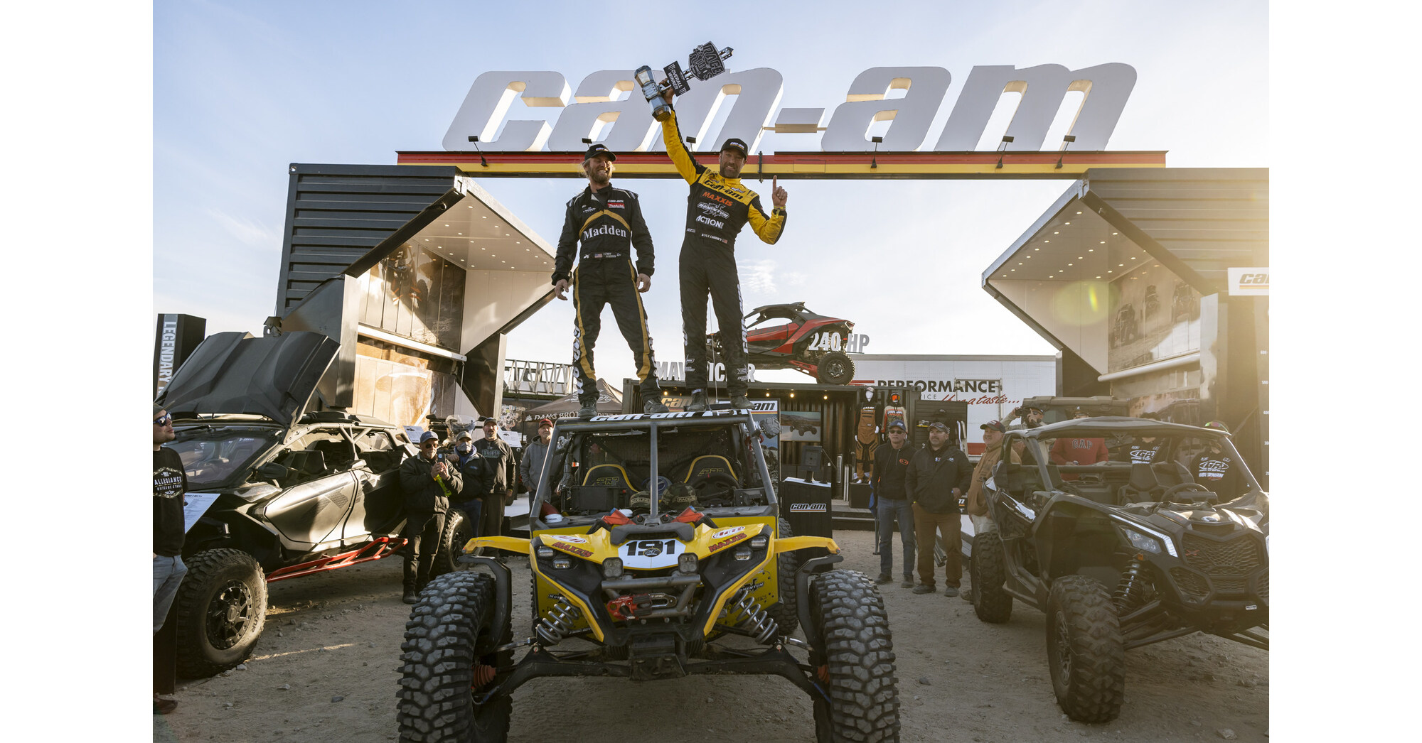 Can-Am Factory Racer Kyle Chaney Earns Historic Win at the 2025 King of ...