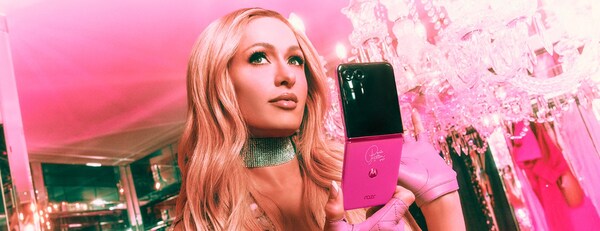 Motorola and Paris Hilton Redefine Iconic with a Limited-Edition Razr+ ...
