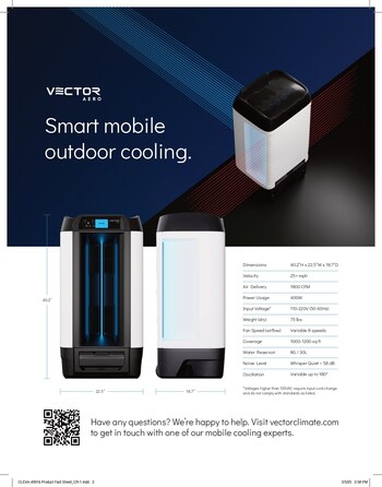 Vector Climate Unveils AERO: A Revolutionary Residential Cooling Solution at AHR Expo 2025