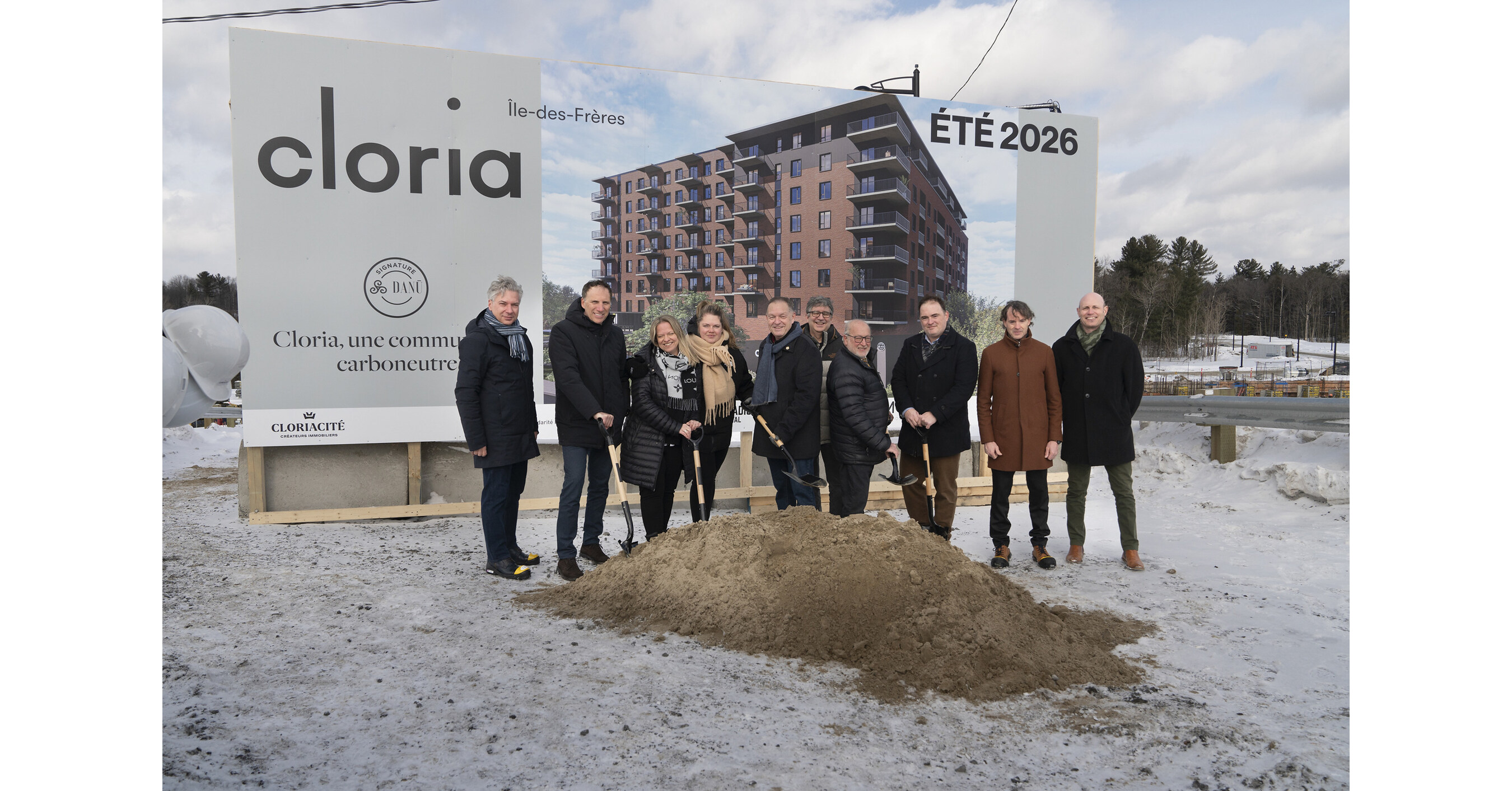 Le projet CLORIA Île des Frères :Lancement de la construction de 135 unités résidentielles net ...