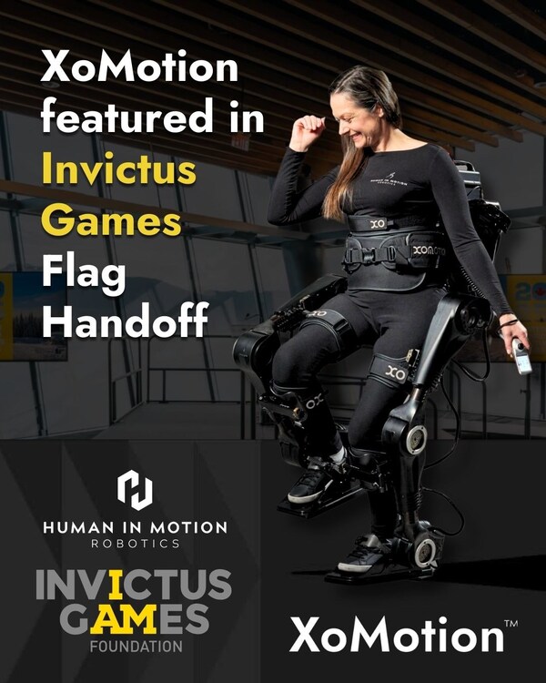 XoMotion™ Exoskeleton Takes Center Stage at Invictus Games 2025 Closing ...