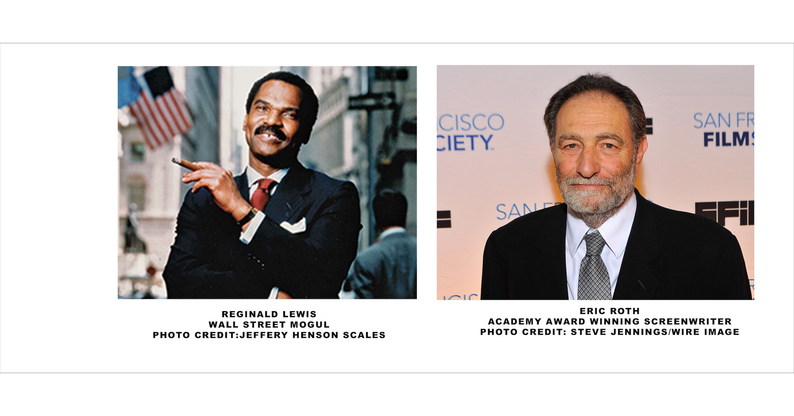 "OSCAR WINNING SCREENWRITER ERIC ROTH TO PEN "WHY SHOULD WHITE GUYS ...
