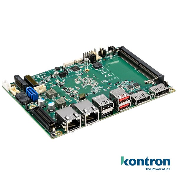 Kontron Launches New 3.5"-SBC-AML/ADN Single Board Computer To Help Developers Realize AI ...