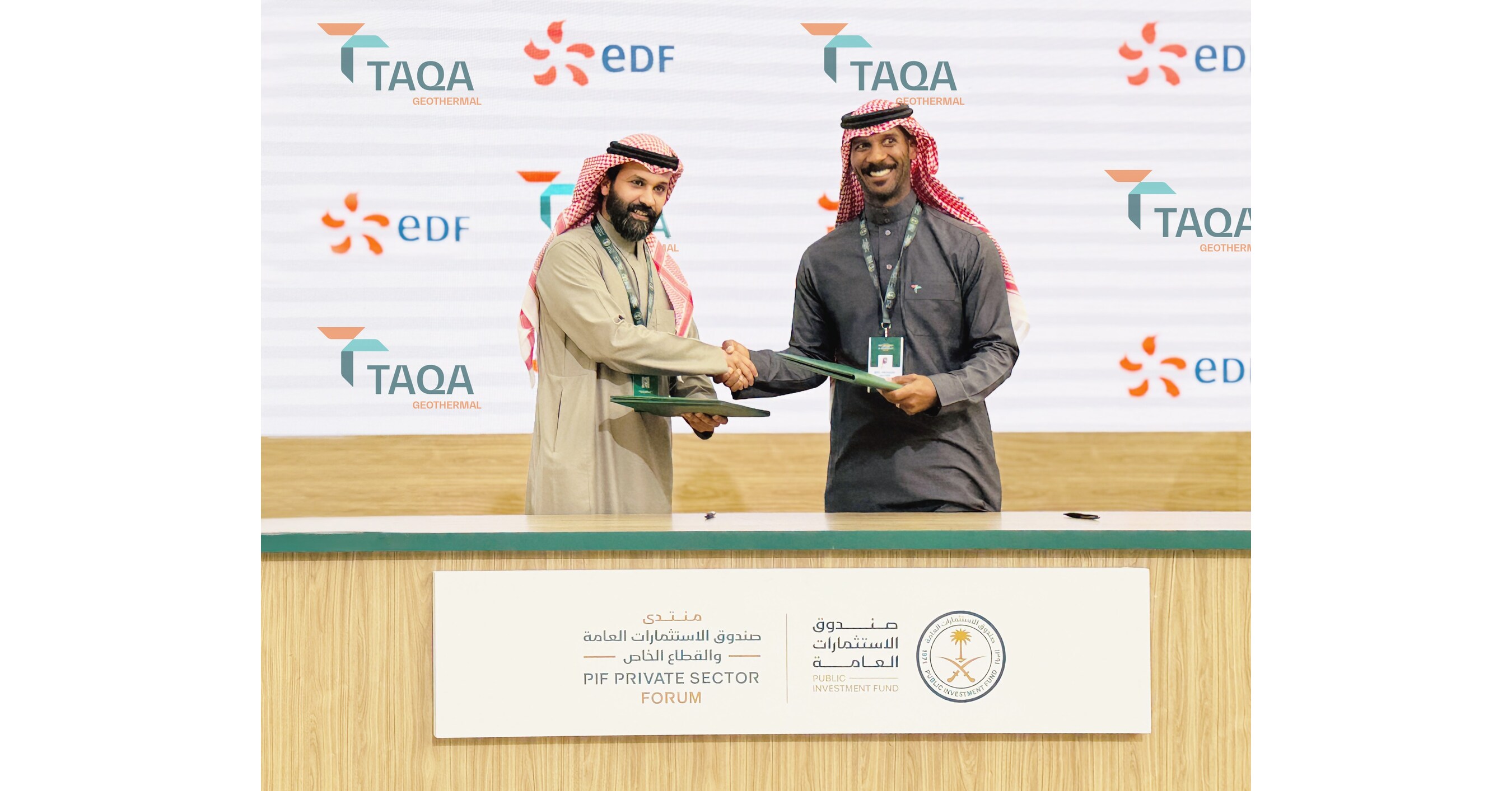EDF and TAQA Geothermal Sign Landmark MoU to Advance Geothermal Energy in Saudi Arabia