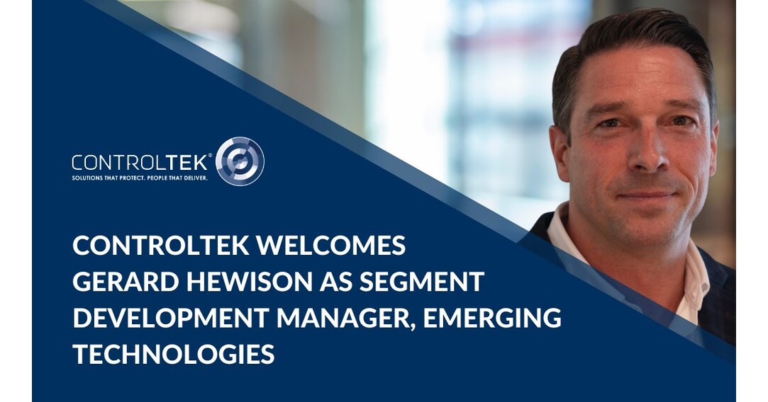CONTROLTEK Welcomes Gerard Hewison as Segment Development Manager ...