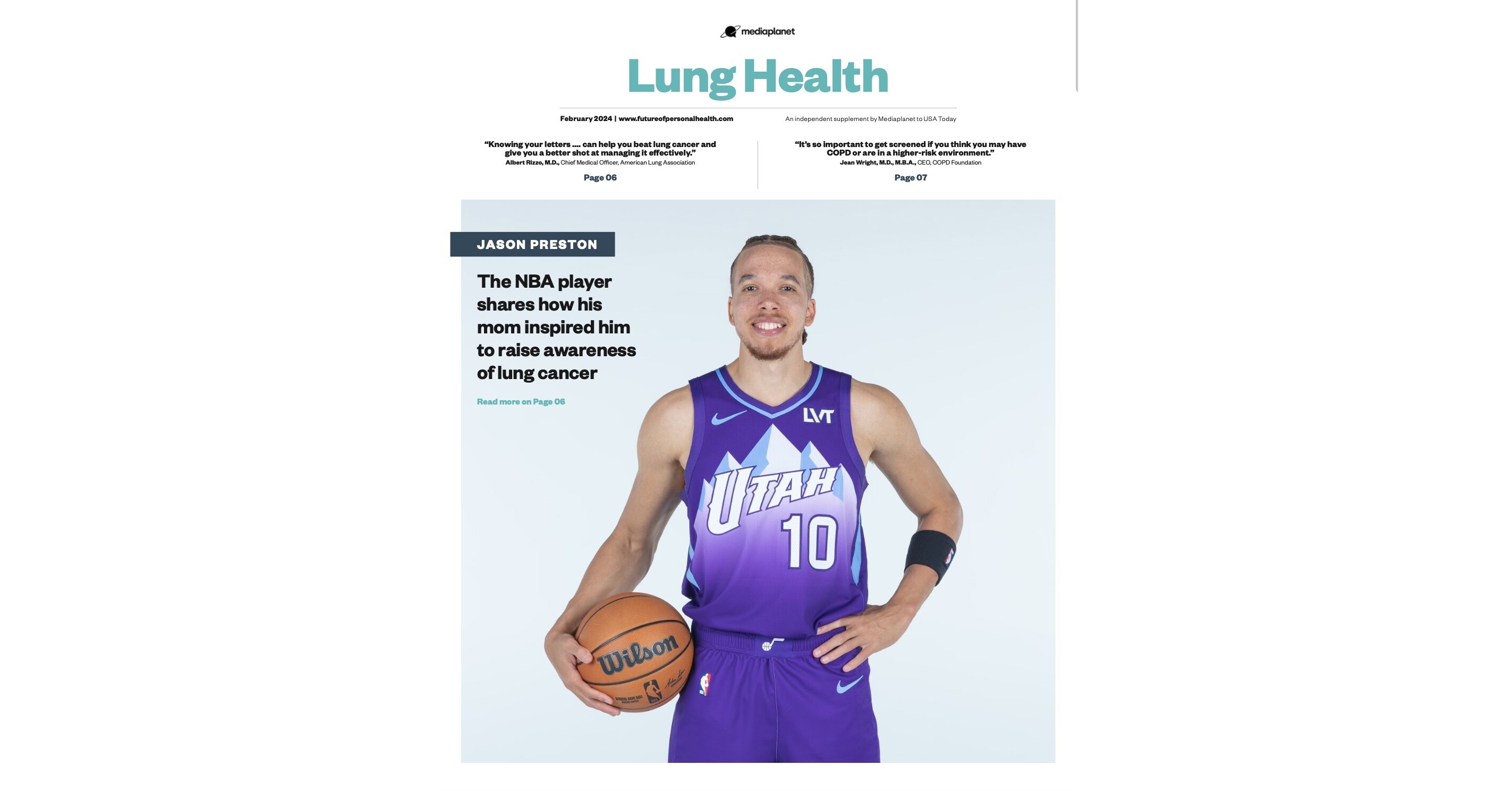 Mediaplanet and NBA Star Jason Preston Are Raising Their Voices for ...