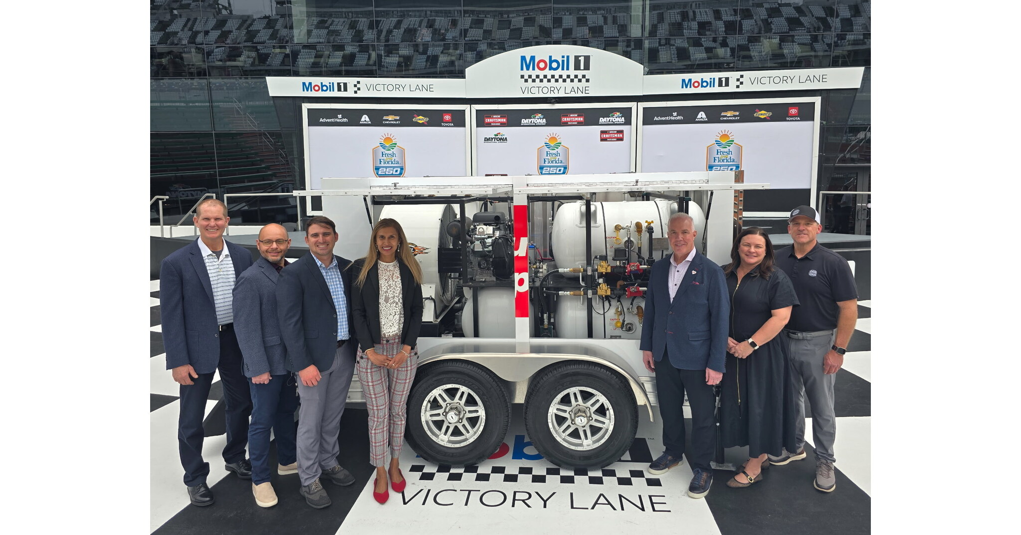 SUBURBAN PROPANE AND NASCAR UNVEIL PROPANE-POWERED TRACK DRYER AT THE ...