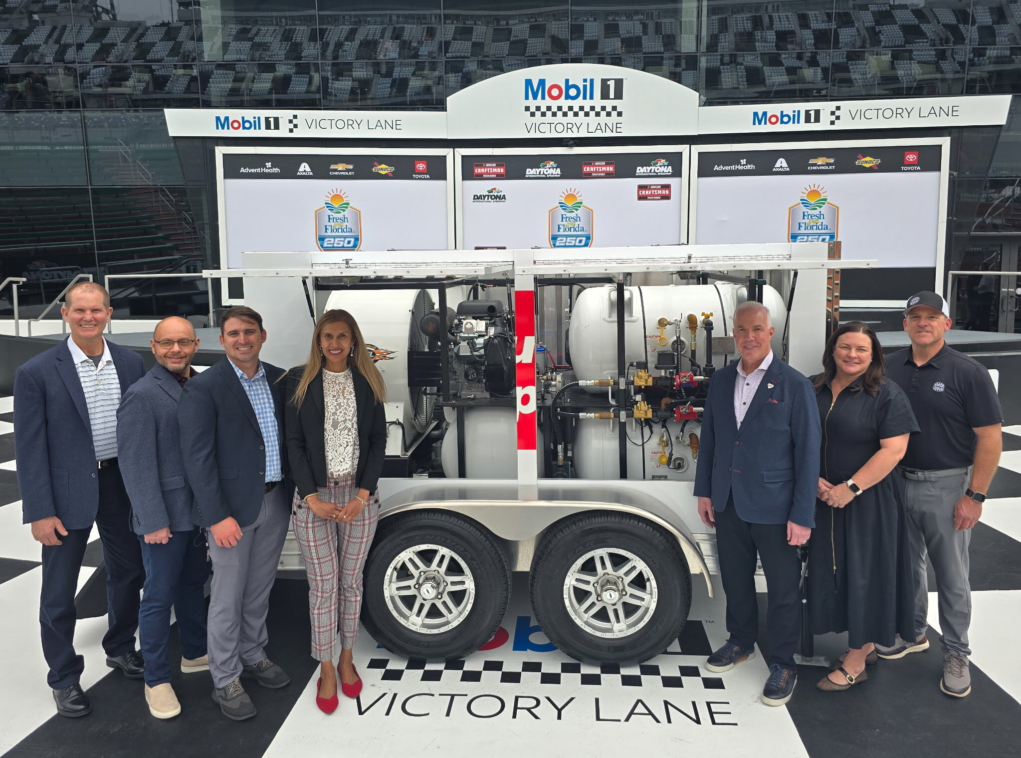 SUBURBAN PROPANE AND NASCAR UNVEIL PROPANE-POWERED TRACK DRYER AT THE ...