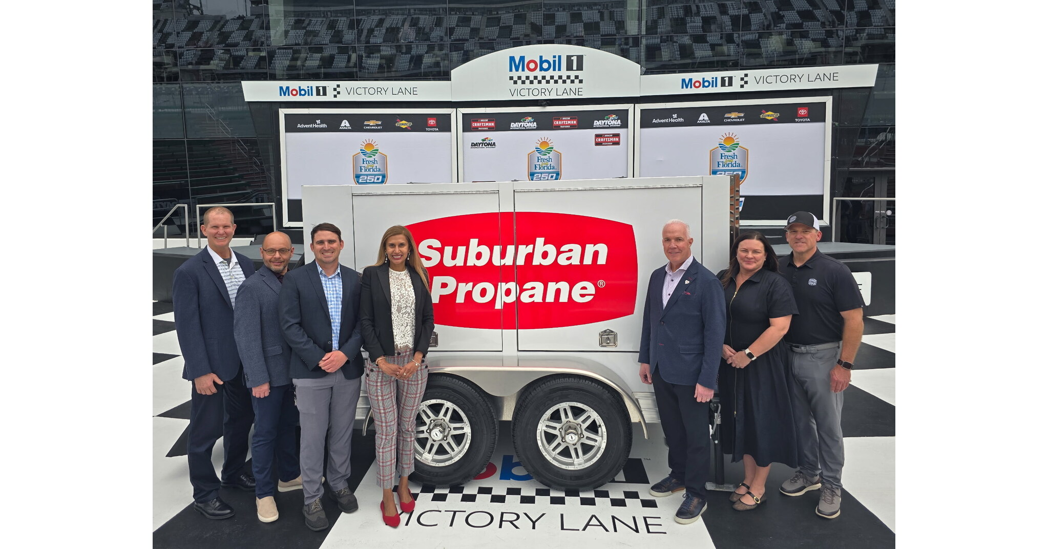 SUBURBAN PROPANE AND NASCAR UNVEIL PROPANE-POWERED TRACK DRYER AT THE ...