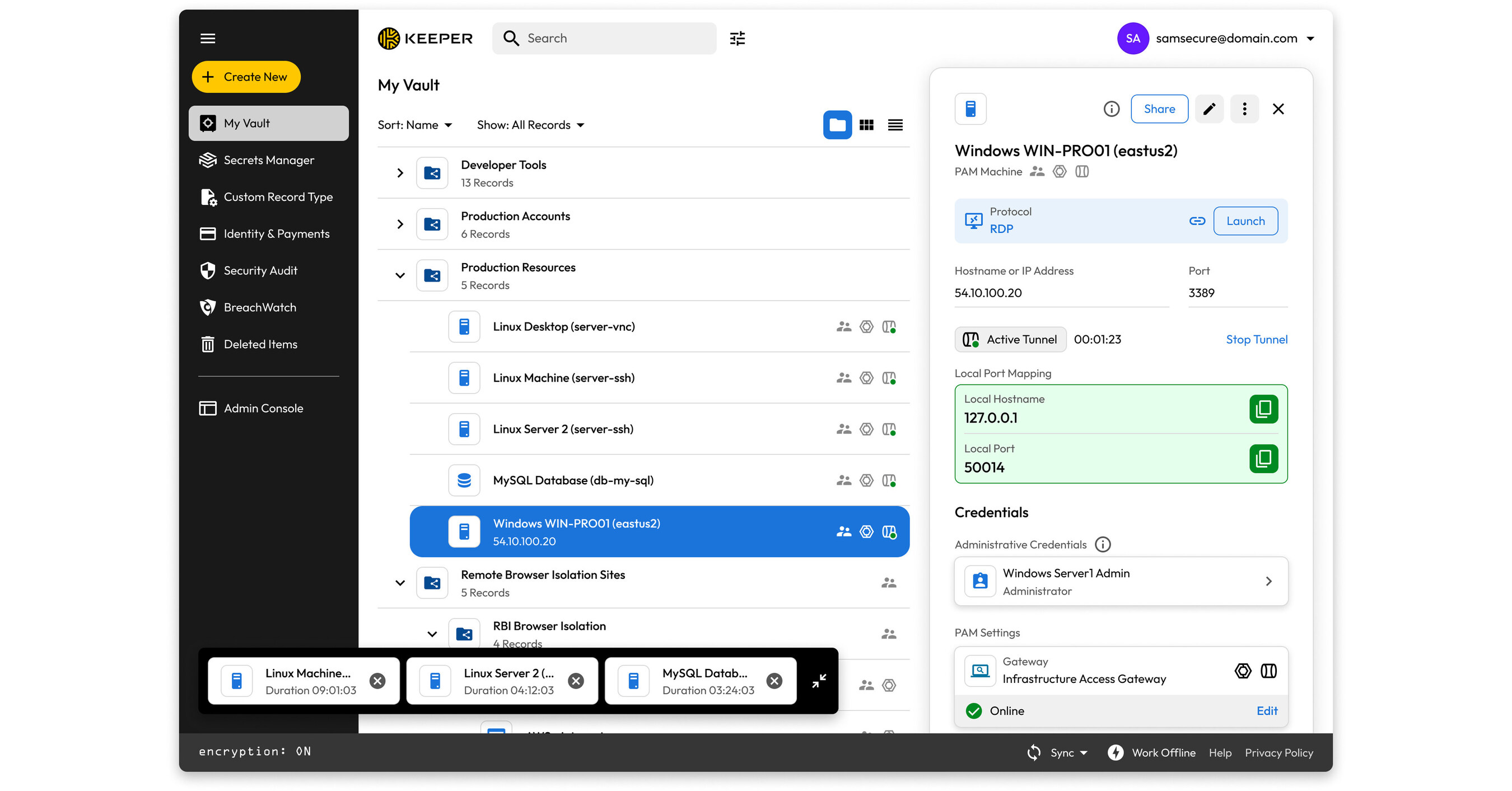 Keeper Security KeeperSecurity | Cybersecurity Starts Here®