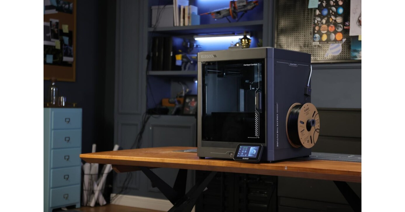 Pre-order Centauri Carbon Now: Elegoo's First Core-XY 3D Printer for ...