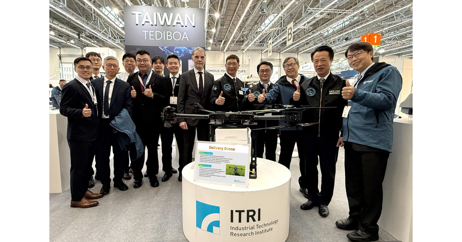 ITRI Showcases UAV Innovations at XPONENTIAL Europe 2025