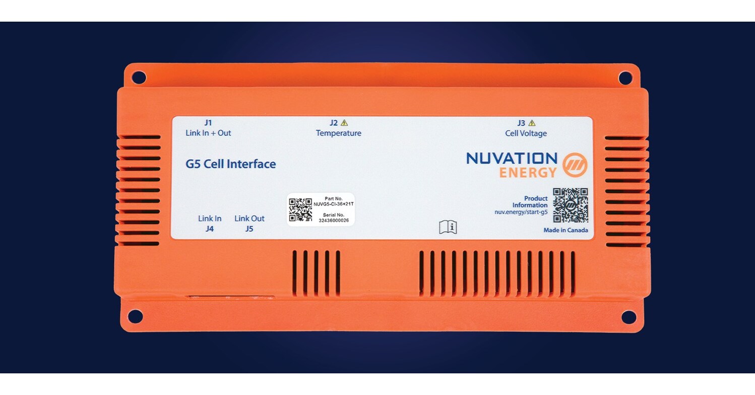 Nuvation Energy's 36-Channel Cell Interface (CI-36) Module Now Available for Order