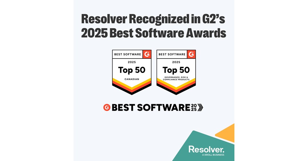 Resolver Recognized in G2's 2025 Best Software Awards List