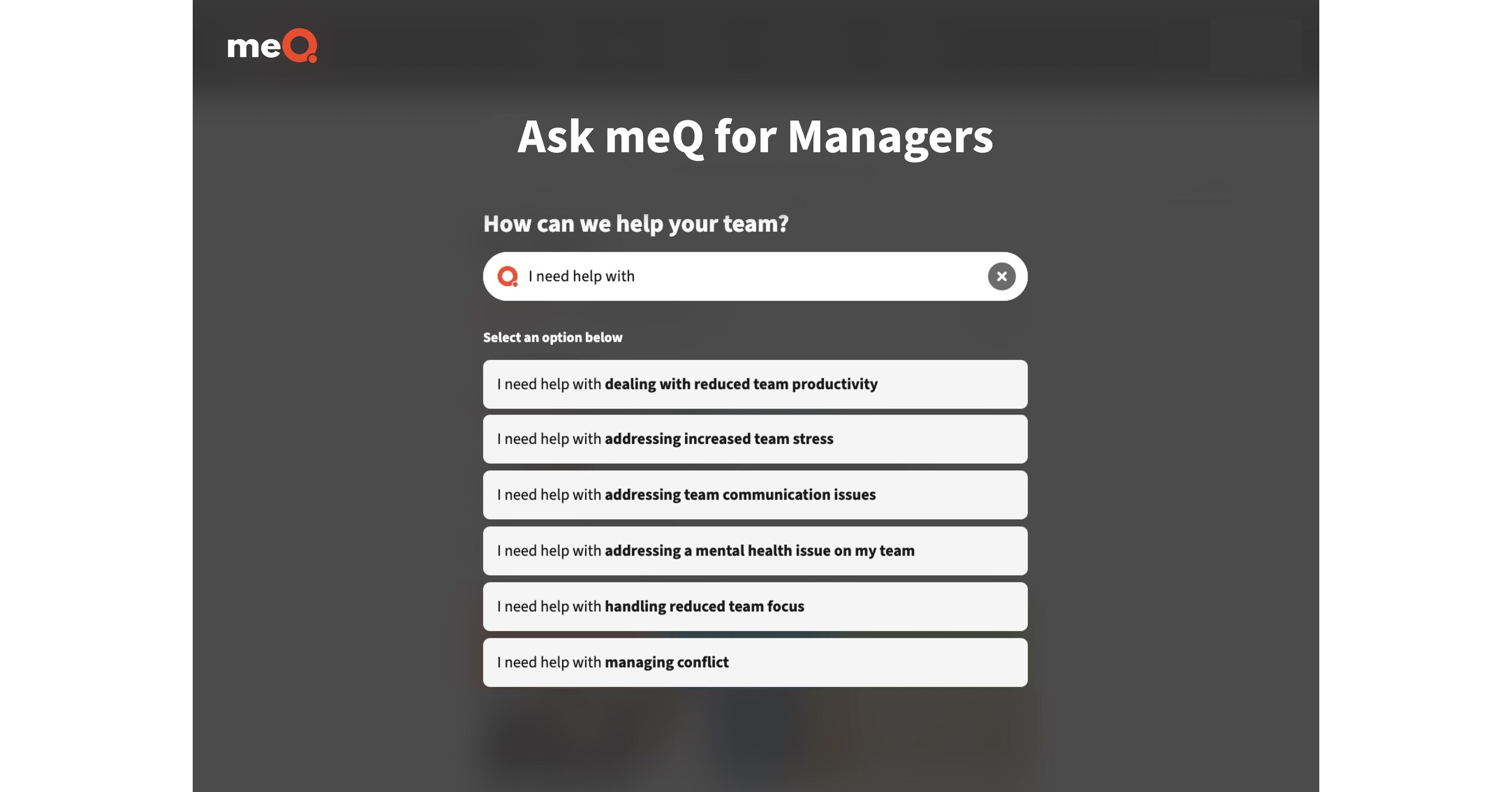 meQuilibrium Unveils "Ask meQ for Managers," a Groundbreaking AI and ...