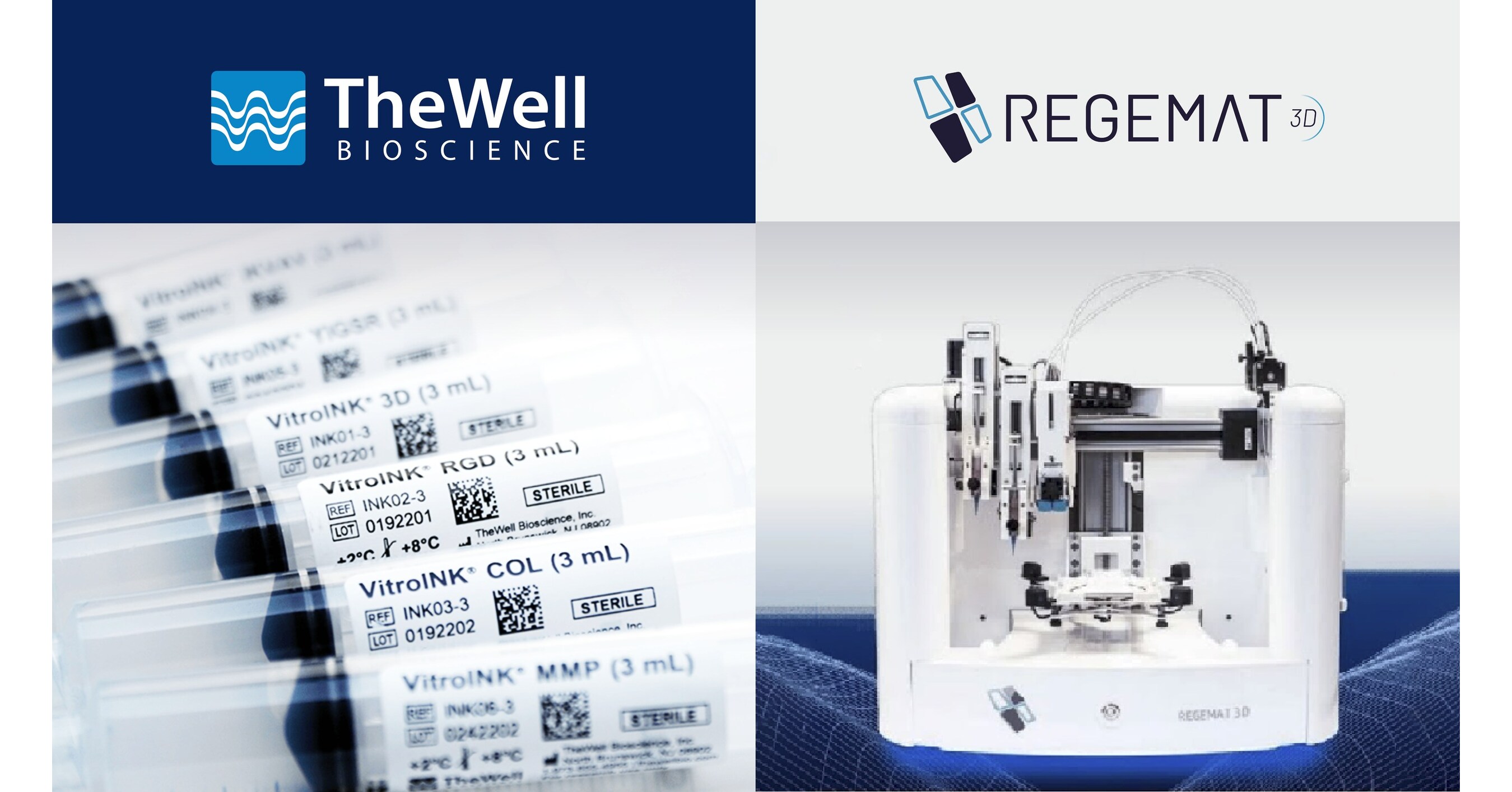 Regemat 3D to Distribute VitroInk® Bioinks: A Strategic Distribution ...