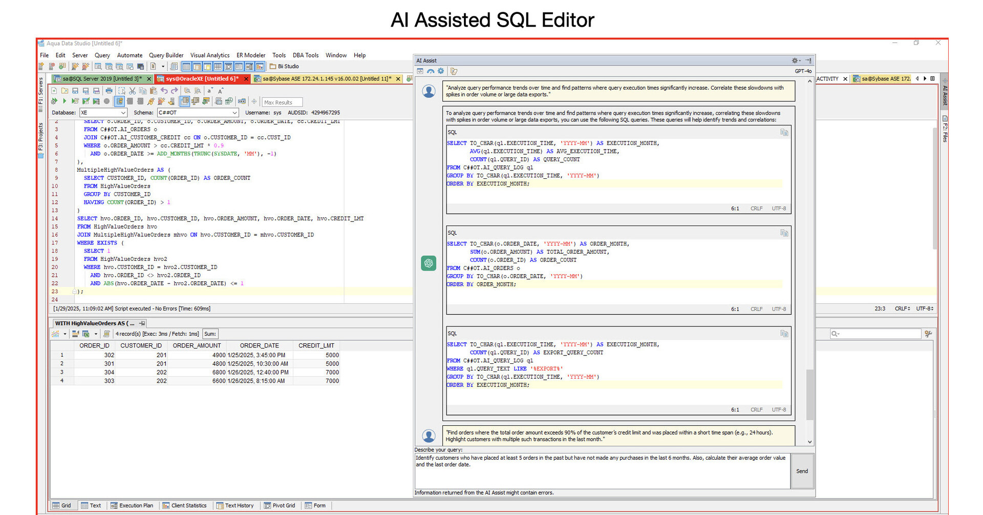 Aqua Data Studio v25.0: Revolutionizing Data Analysis with AI-Powered ...