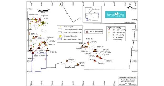 SILVER ONE'S ZTEM AIRBORNE GEOPHYSICAL SURVEY OUTLINES POTENTIAL ...