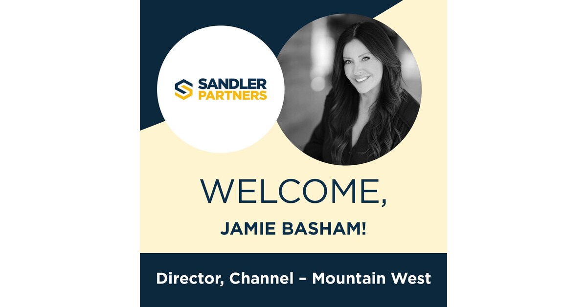 Sandler Partners Welcomes Jamie Basham as Director, Channel - Mountain West