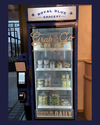 REDYREF Launches Smart Food Vending Fridge with Royal Blue Grocery at ...