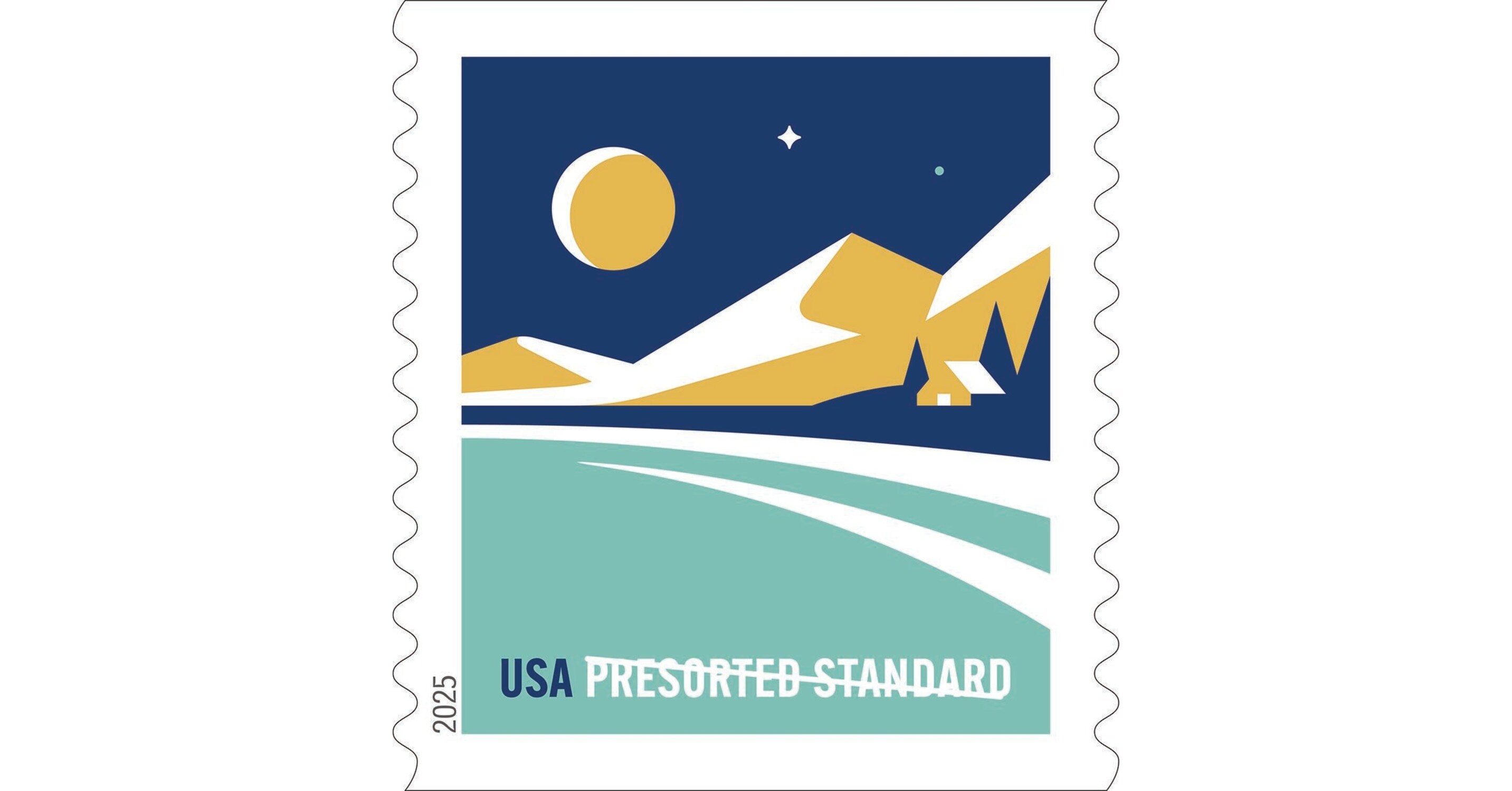 Iconic American Vistas Grace Postage Stamps