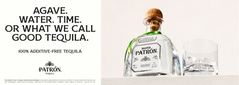 PATRÓN TEQUILA LAUNCHES "100% ADDITIVE-FREE TEQUILA" CAMPAIGN ...