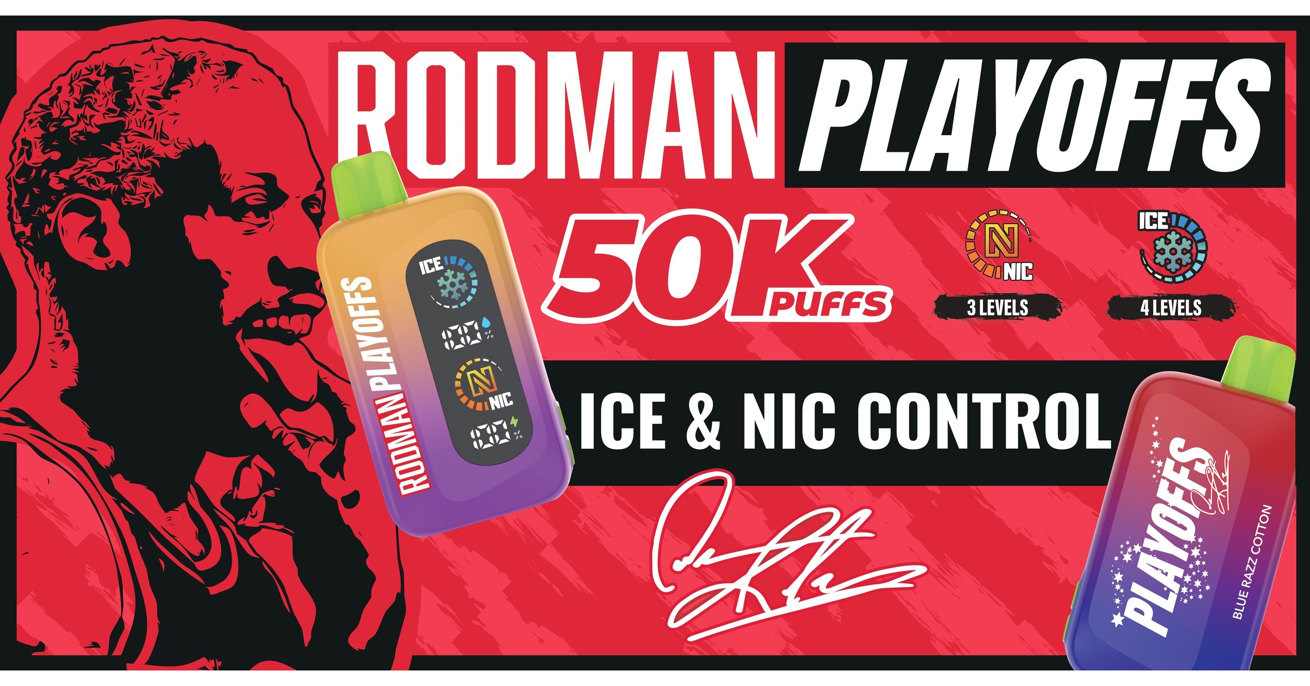 Dennis Rodman Launches Game-Changing Rodman Playoffs 50,000 Puffs ...