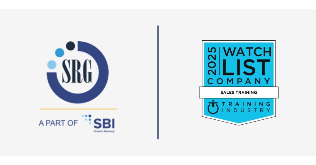 SRG, a Part of SBI, Named to Training Industry's 2025 Sales Training ...