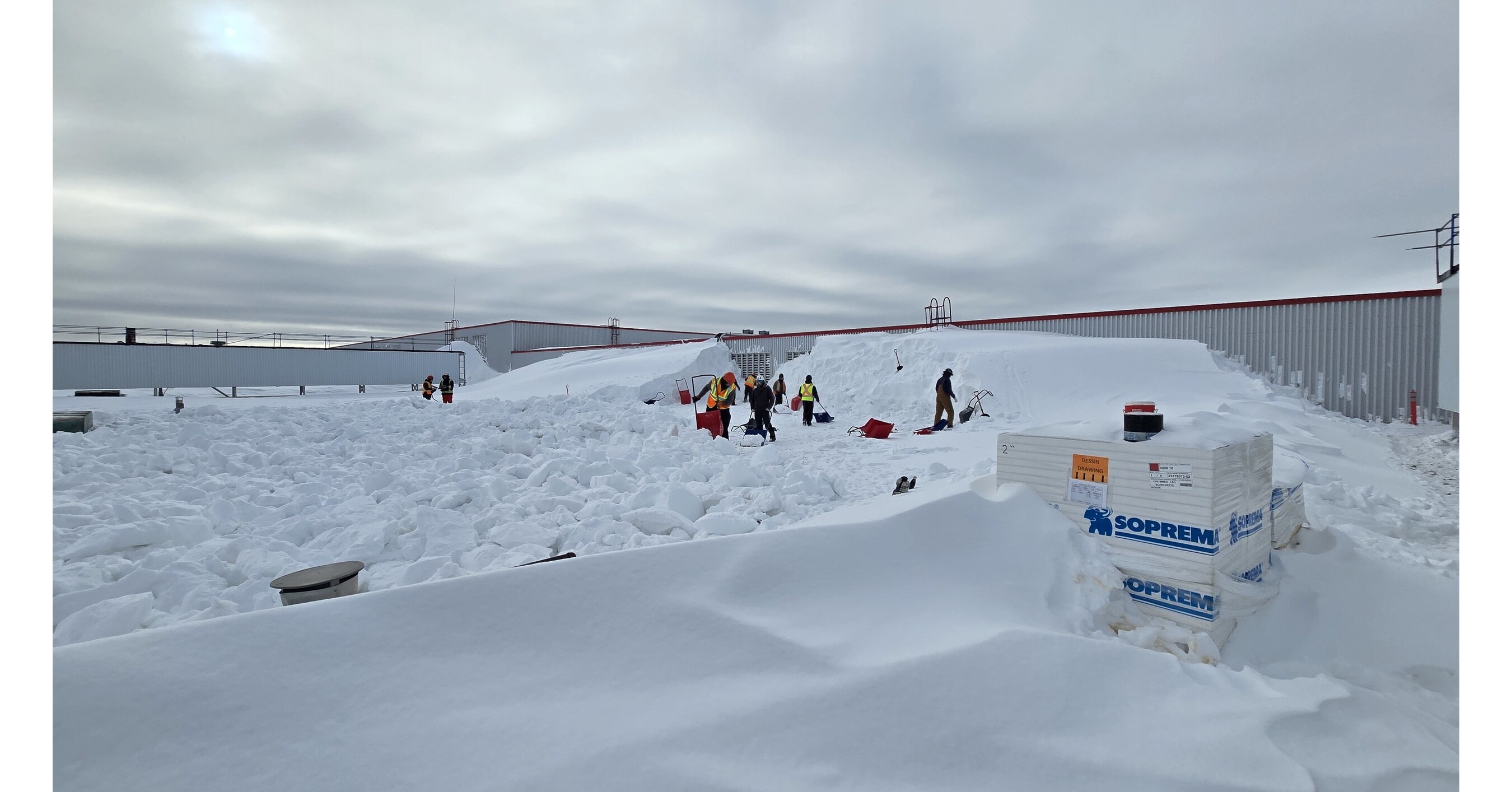 Toitures Hogue faces unprecedented February snowstorms that have ...
