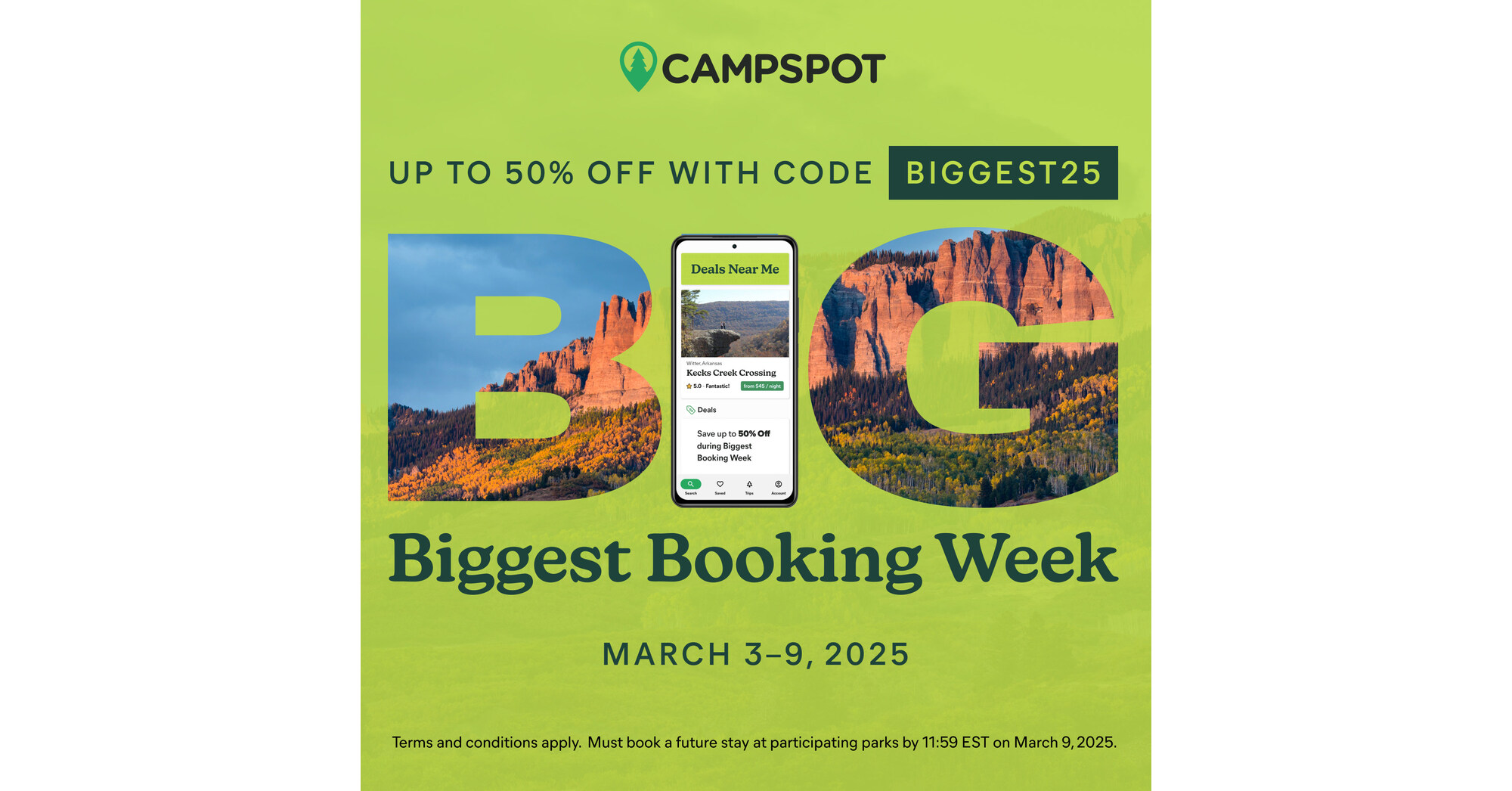 Campspot's Biggest Booking Week Returns with Bigger Discounts, Bigger ...