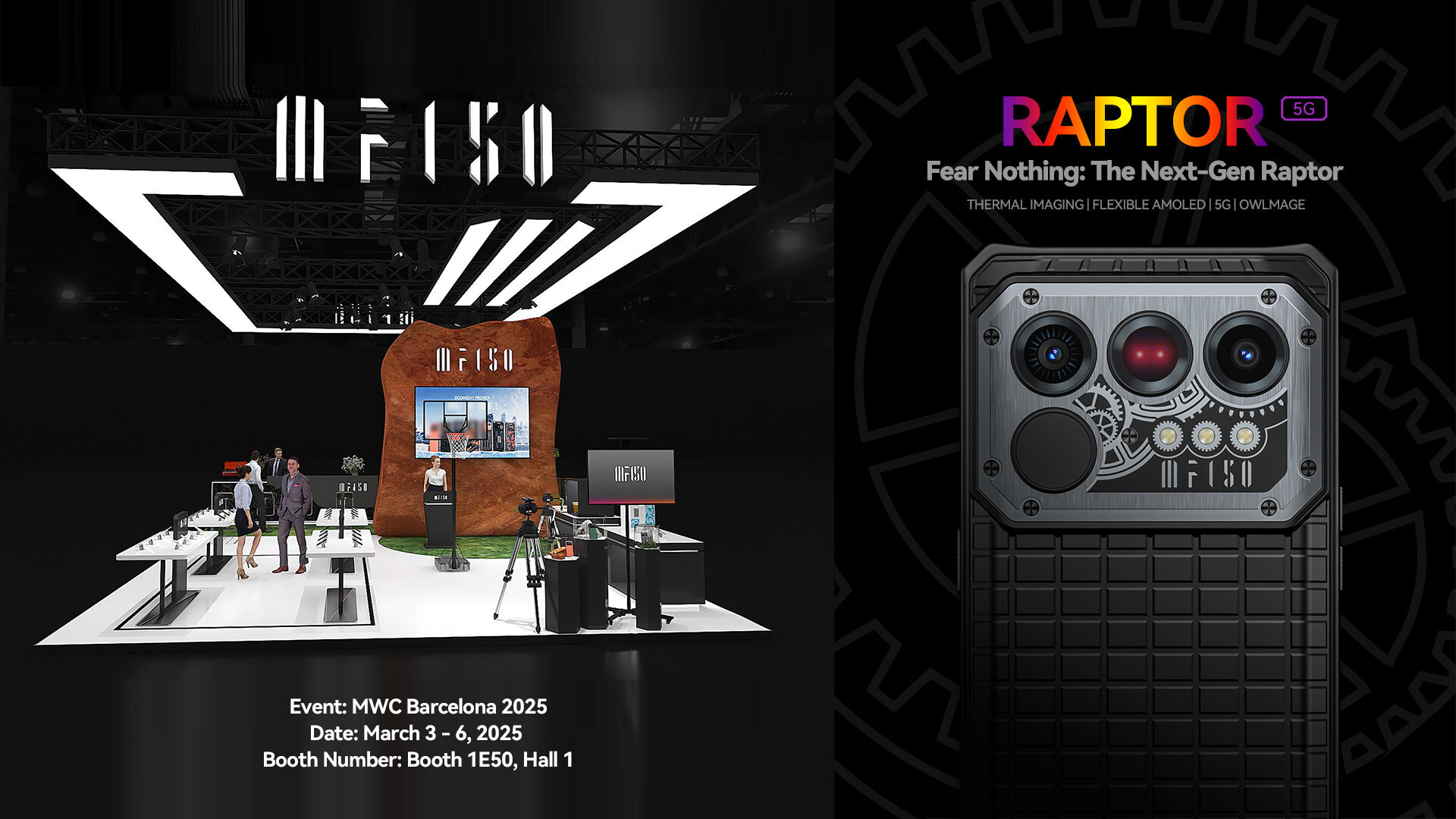 IIIF150 Unveils Latest Flagship Raptor 5G at MWC2025 - Feb 25, 2025