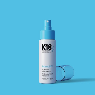 K18 UNVEILS AstroLift™: A Game-Changing Reparative Volumizing Spray for Stylists and Consumers Alike