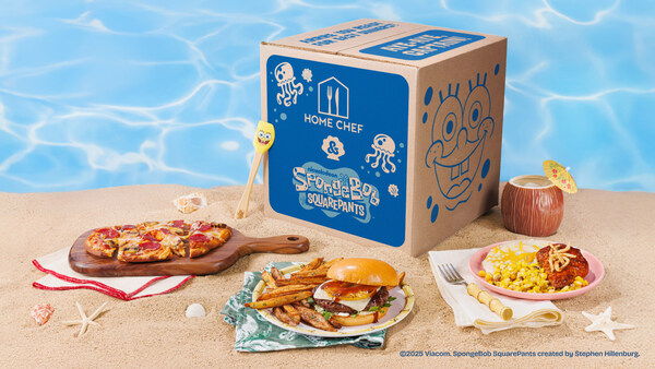 Home Chef Partners with SpongeBob SquarePants to Bring Bikini Bottom's ...