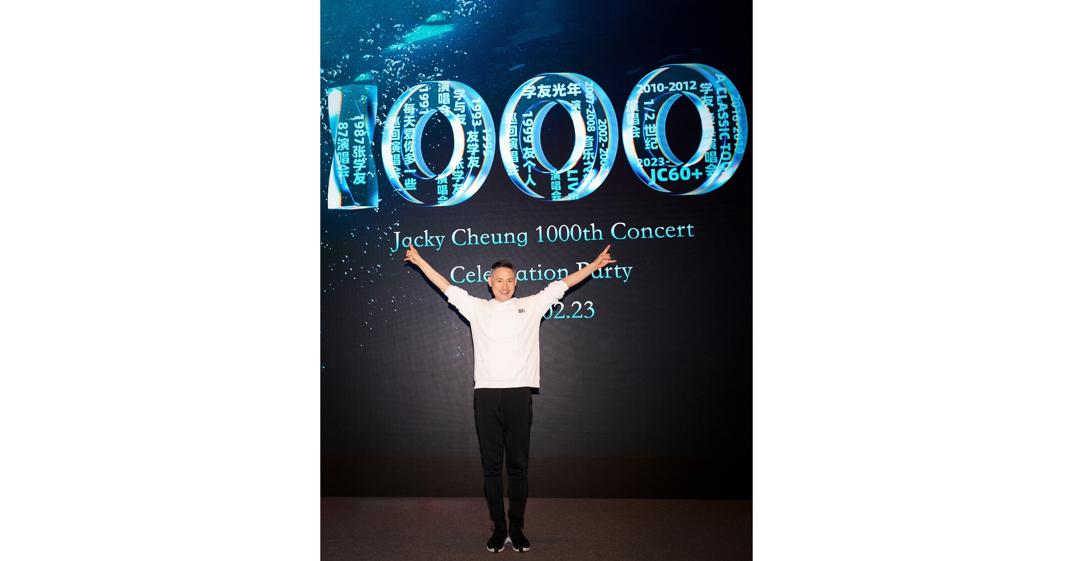 JACKY CHEUNG BREAKS RECORD WITH 1000 SHOWS ACROSS 10 TOURS, A MILESTONE ...