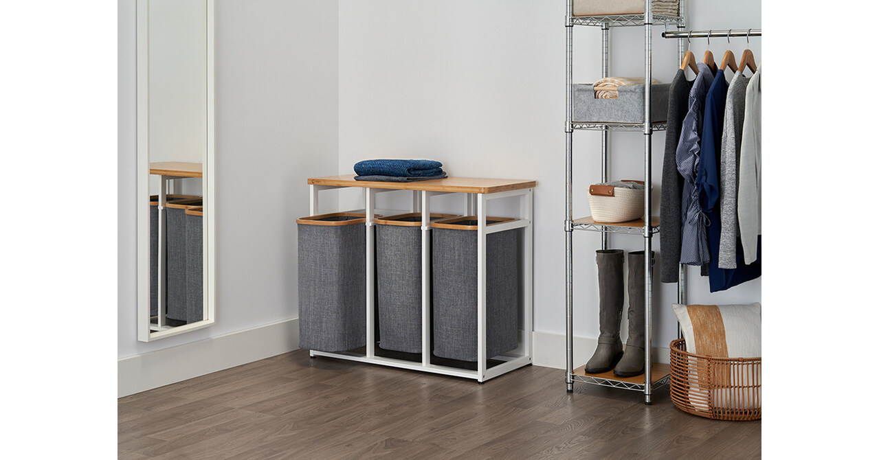 TRINITY Adds Luxury Bamboo Laundry Station to EcoStorage® Line at TIHS 2025