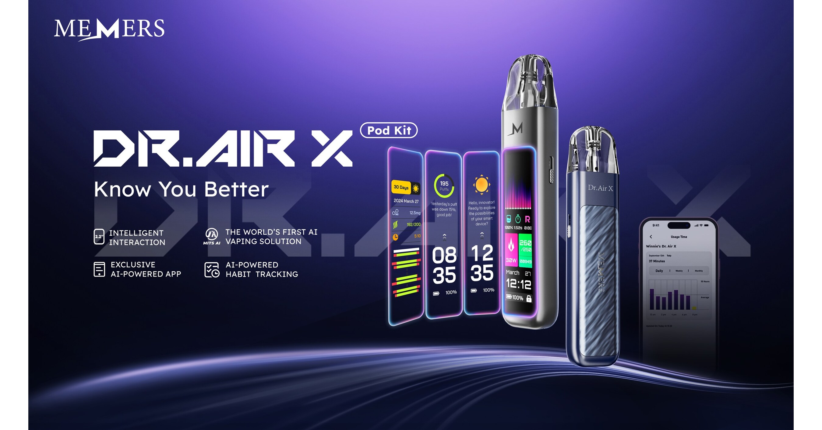 MEMERS Vape Unveils Dr. AIR Series: Redefining the Vaping Experience ...