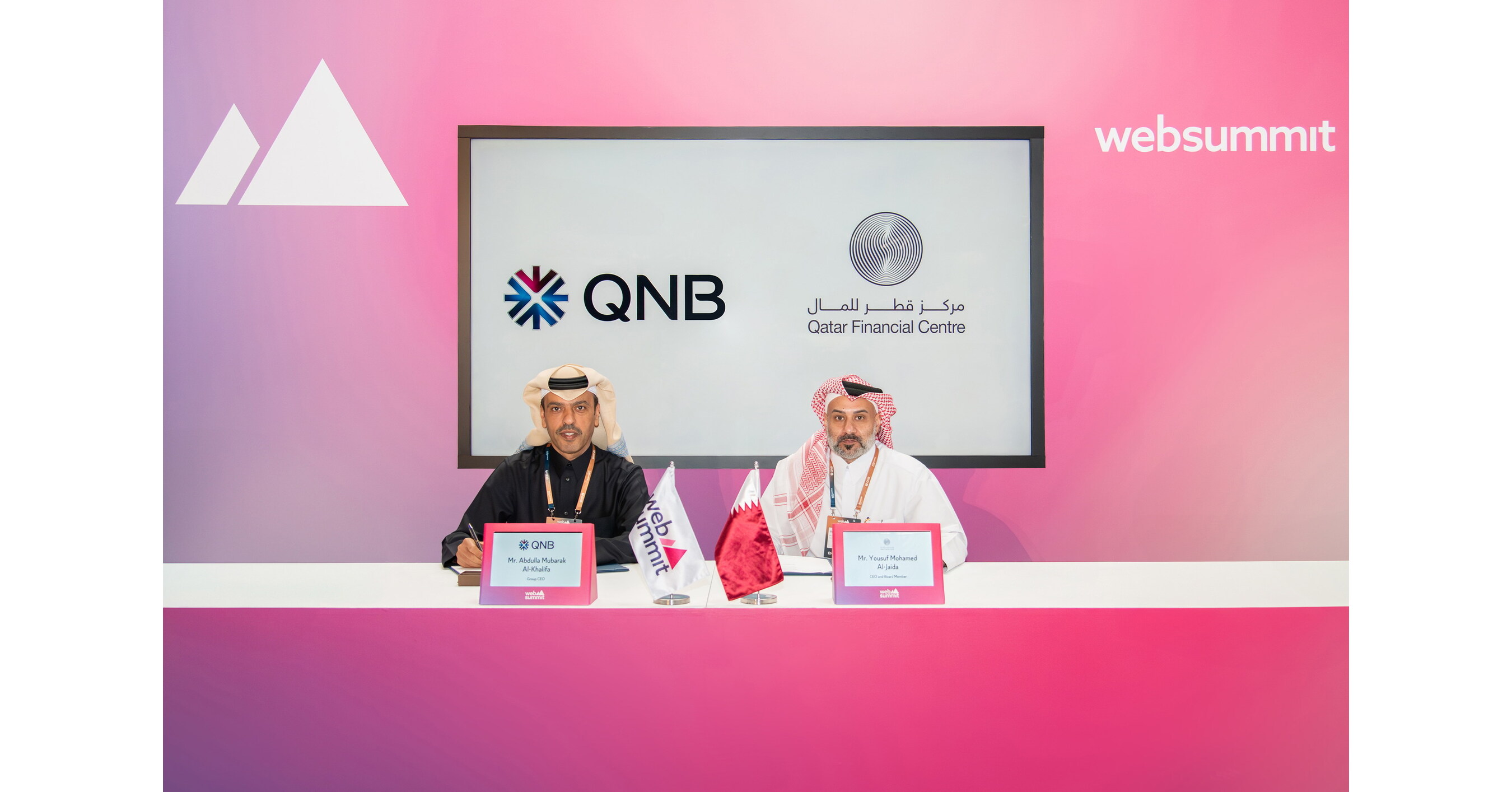 QNB Group Strengthens Innovation and Fintech Ecosystem with Strategic MoUs at Web Summit Qatar 2025