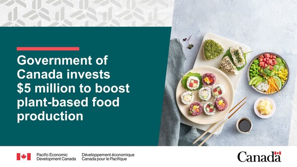 Government of Canada invests $5 million to boost plant-based food ...