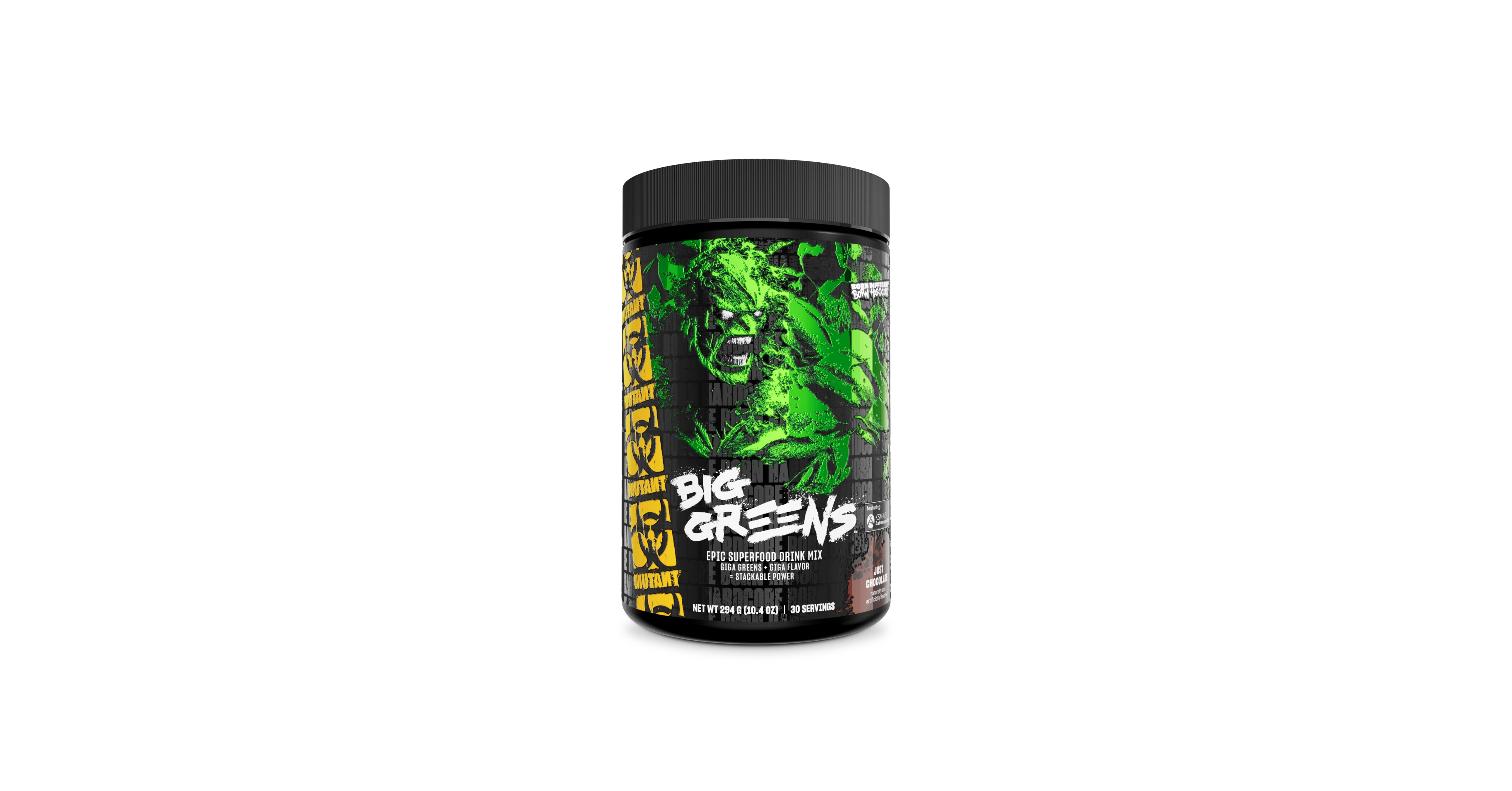 MUTANT SAYS "GET YOUR GREENS FOR BIGGER GAINS"