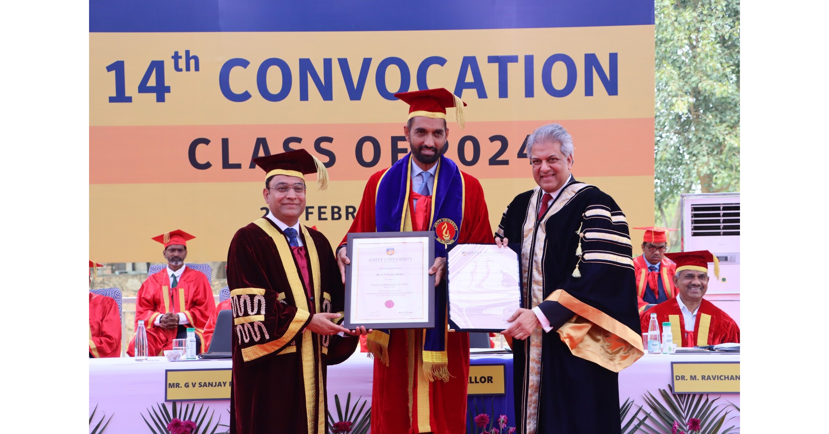 Amity University Rajasthan Celebrates Class of 2024 at Prestigious ...